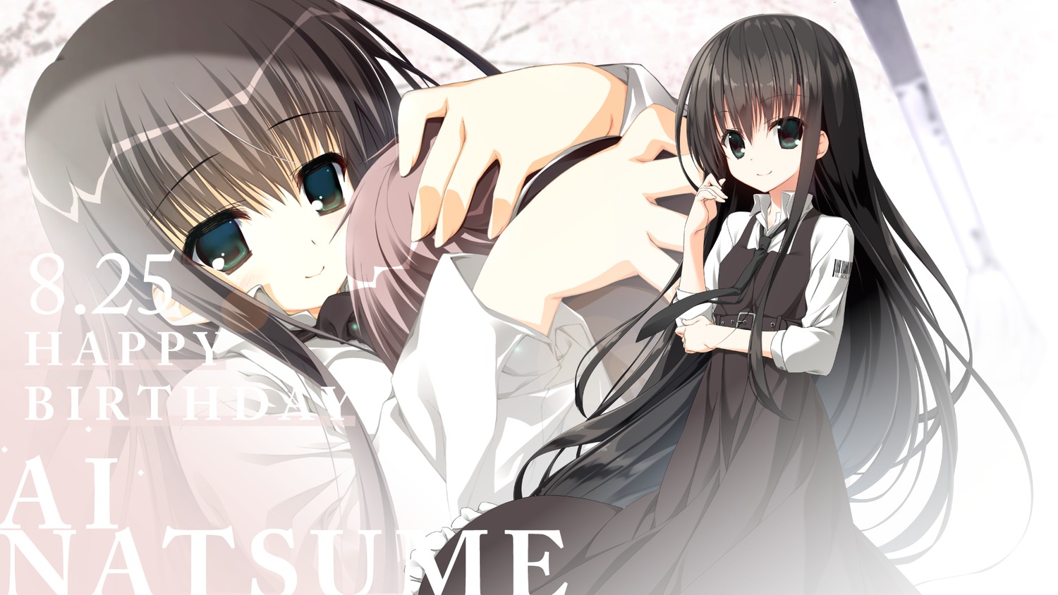 makura kagome sakura no sakura no toki sakura no uta natsume ai seifuku wallpaper | #1035405 ...
